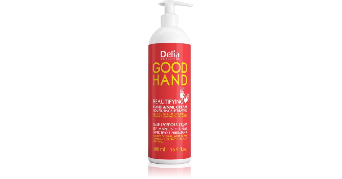 Delia Cosmetics Good Hand Beautifying Moisturising Hand and Nail Cream ...