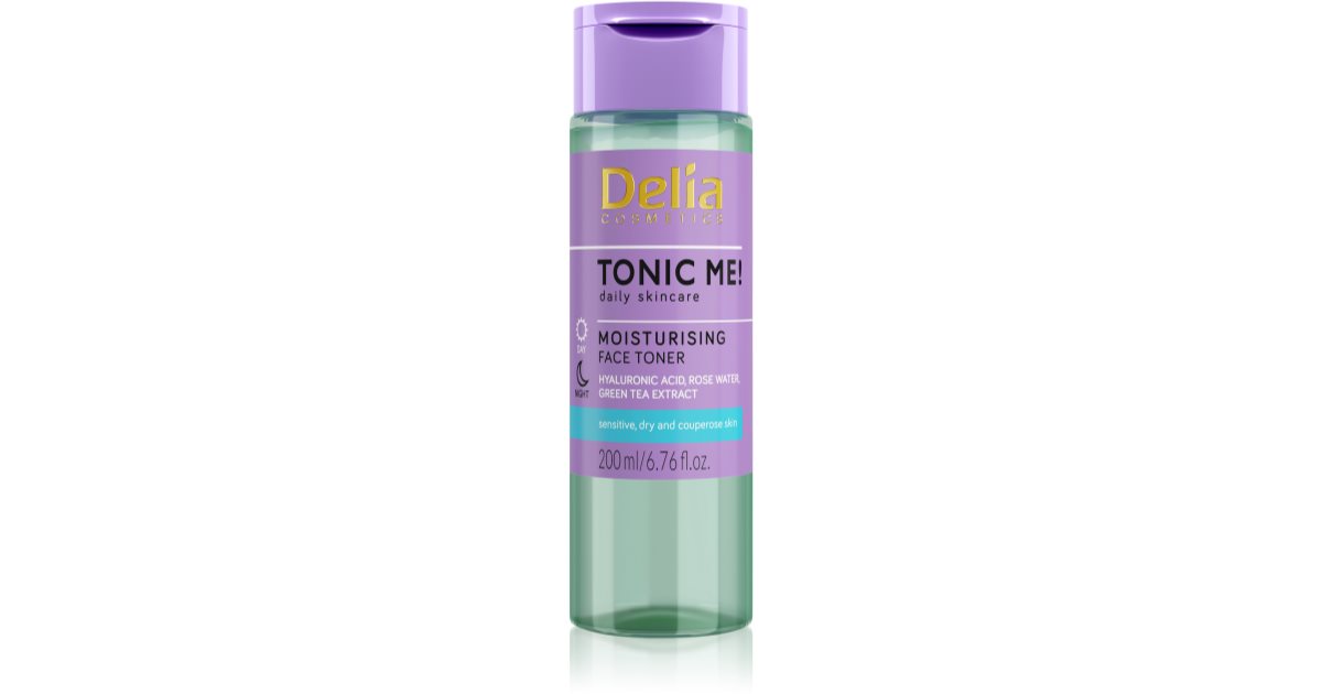 Delia Cosmetics Tonic Me! moisturising toner day and night Review ...