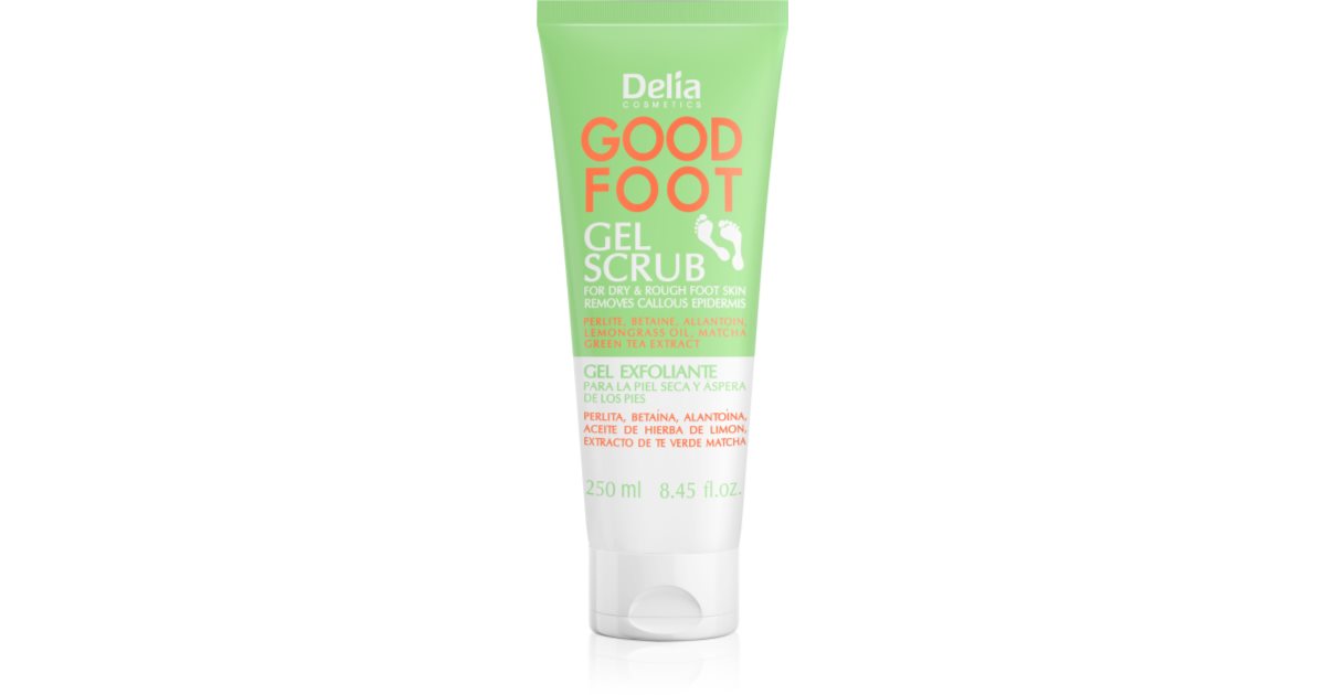 Delia Cosmetics Good Foot gel scrub for legs | notino.co.uk