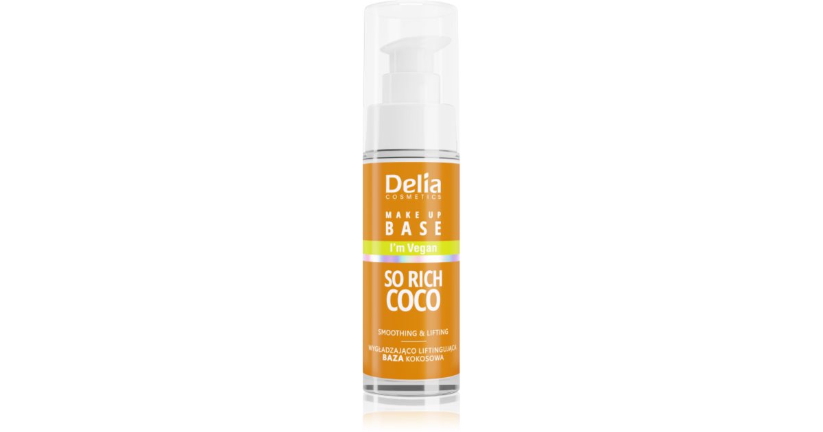 Delia Cosmetics So Rich Coco smoothing makeup primer | notino.co.uk