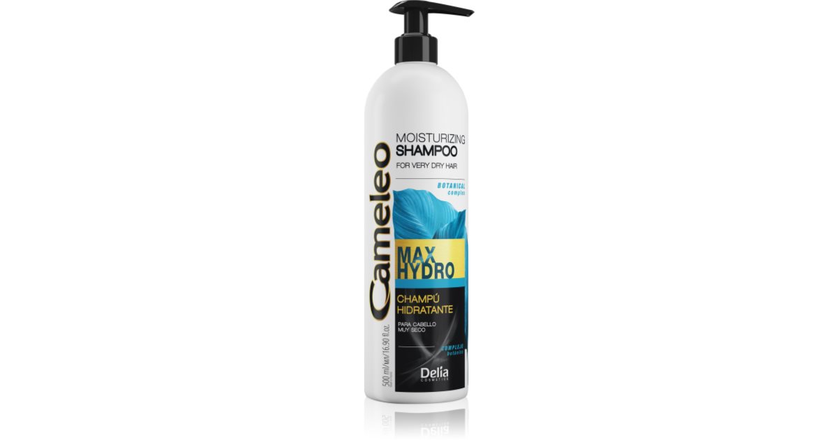 Delia Cosmetics Cameleo Max Hydro moisturising shampoo for very dry ...