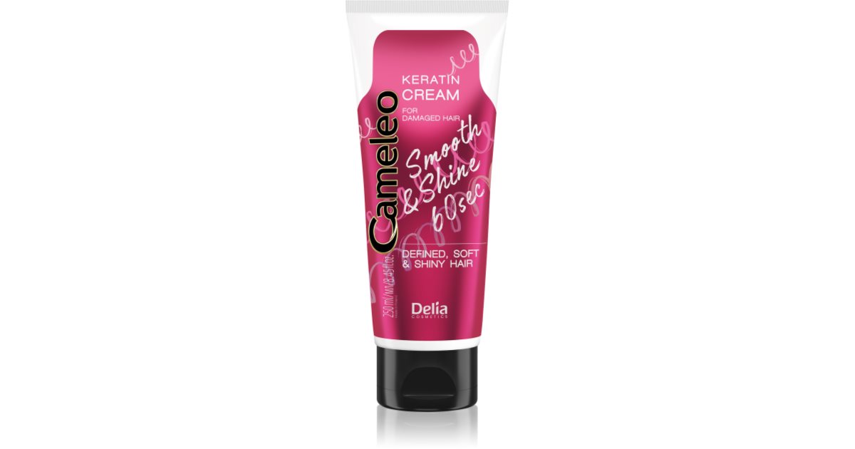 Delia Cosmetics Cameleo Smooth & Shine 60 sec crème cheveux pour des ...
