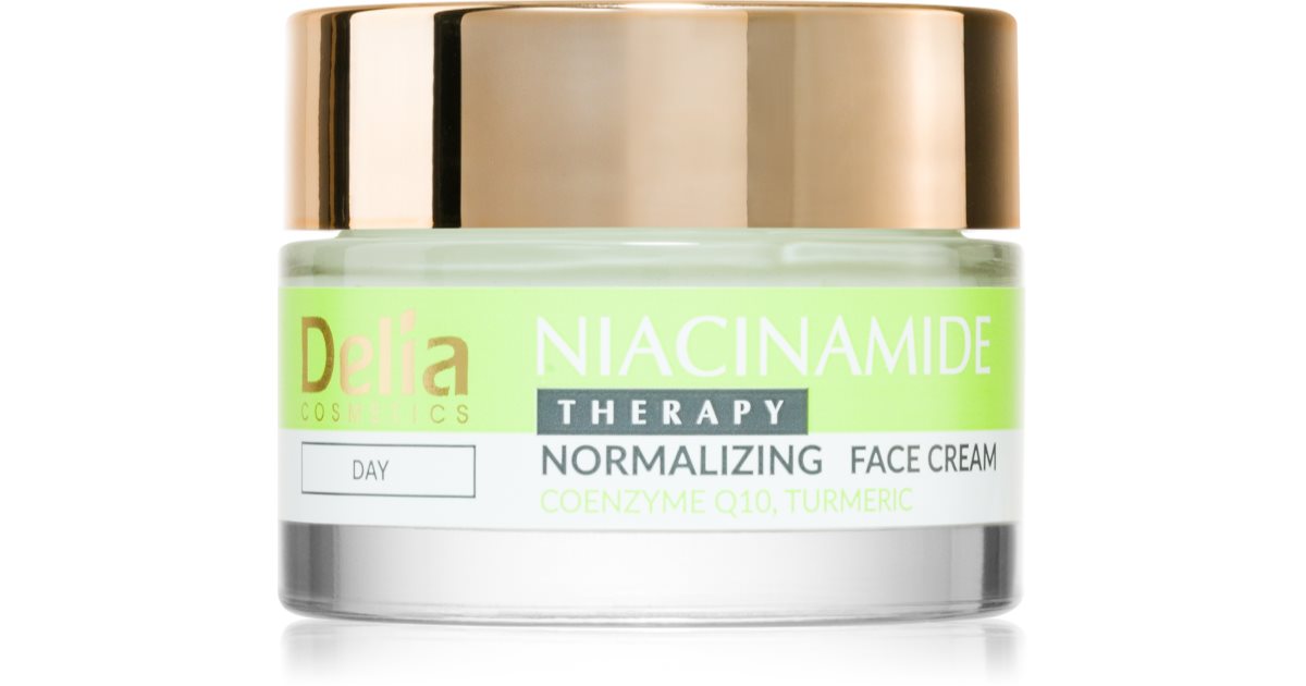 Delia Cosmetics Therapy crema normalizante de día para el rostro ...