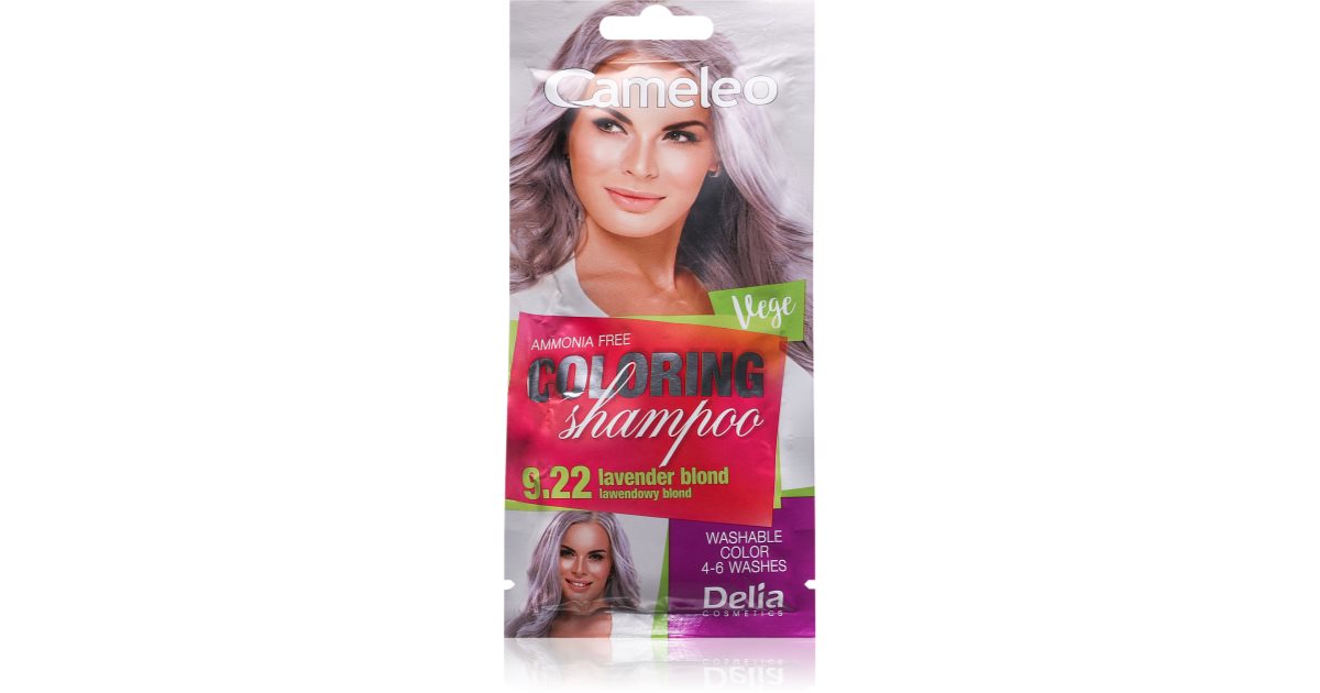 Delia Cosmetics Cameleo Coloring Shampoo toning shampoo for hair ...