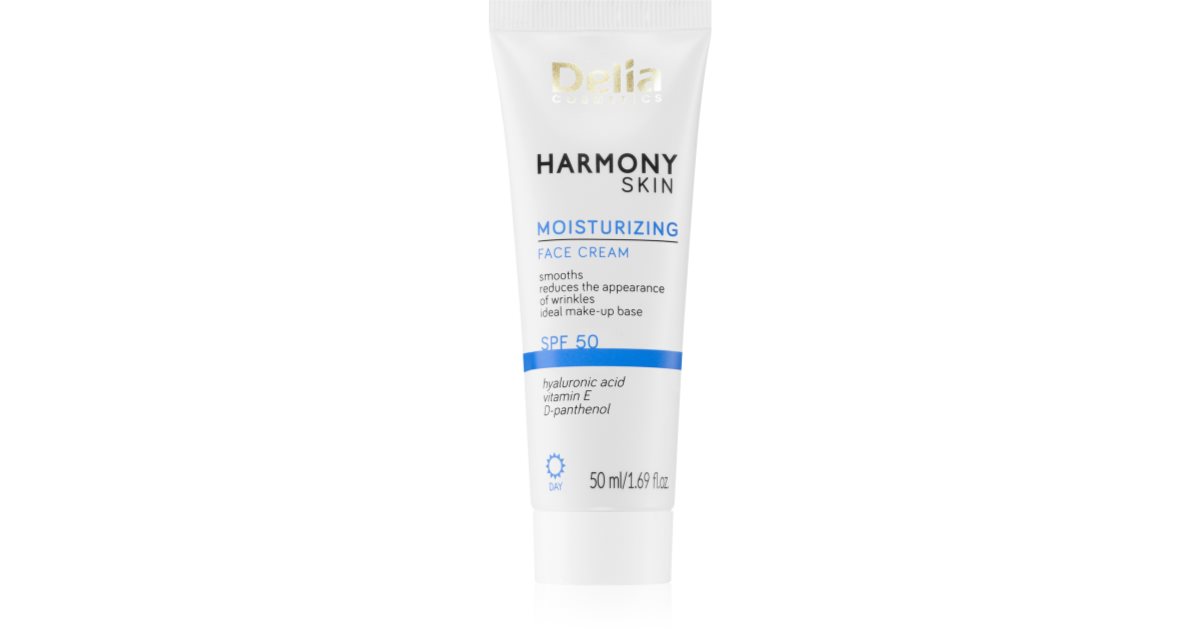 Delia Cosmetics Harmony Skin crema idratante viso SPF 50 | notino.it
