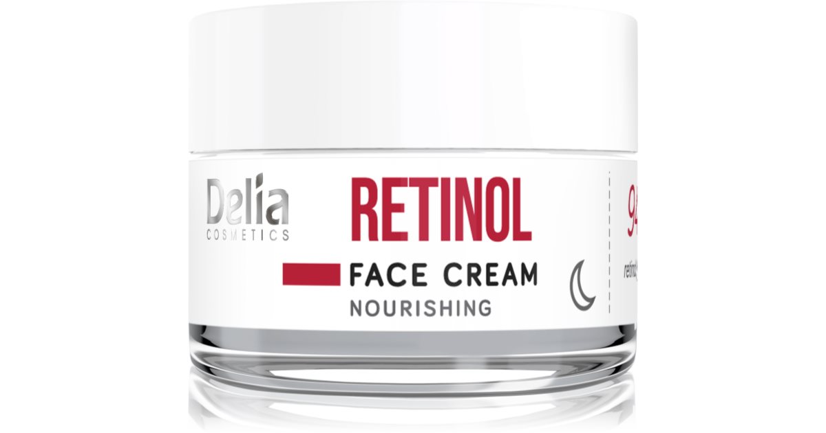 Delia Cosmetics Authentic Beauty Retinol crema nutriente notte per il ...