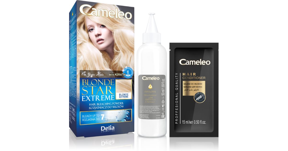 Delia Cosmetics Cameleo Blonde Star Extreme aufhellendes Puder mit ...