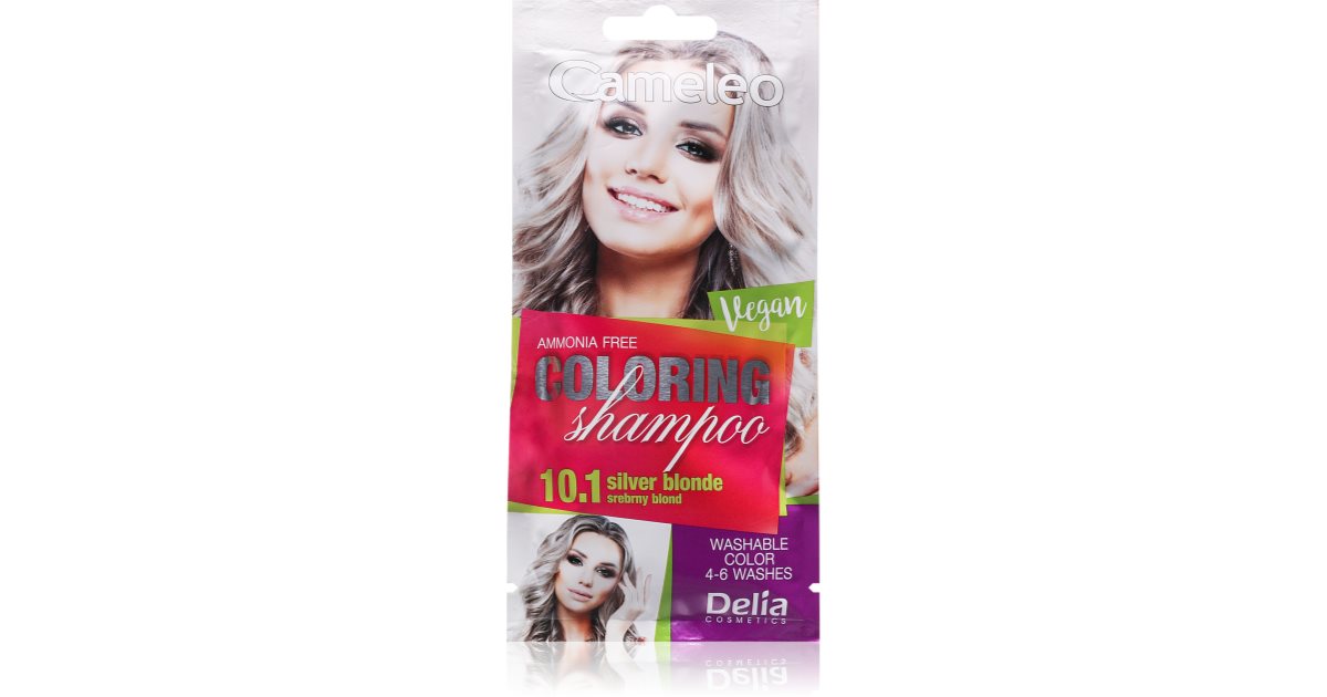 Delia Cosmetics Cameleo Coloring Shampoo toning shampoo for hair ...