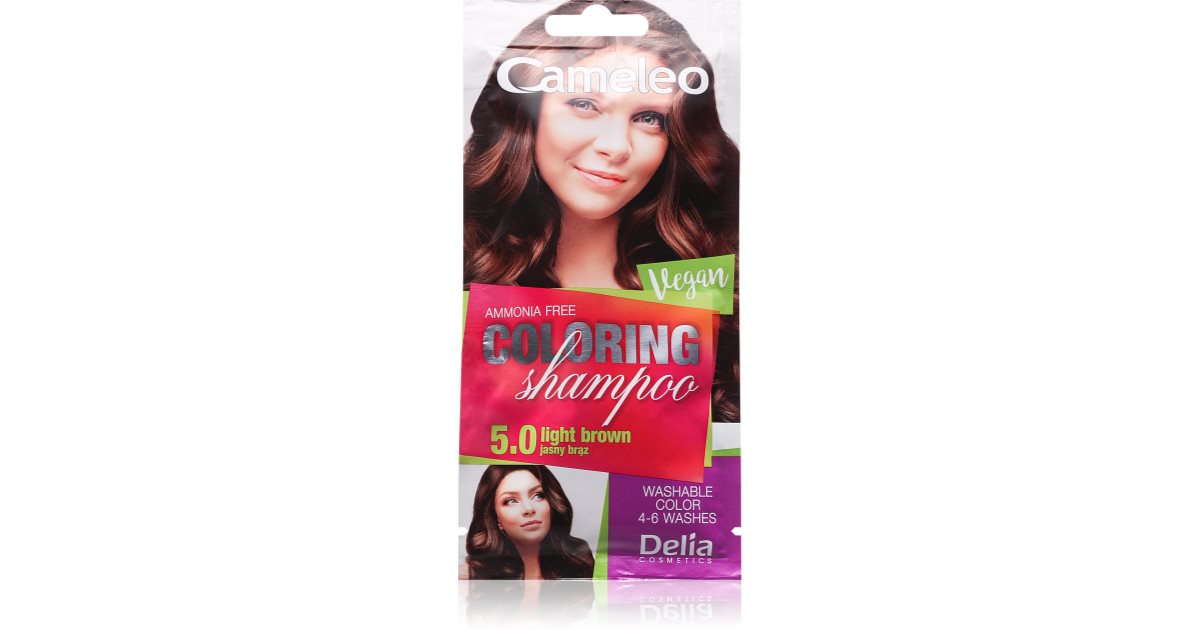 Delia Cosmetics Cameleo Coloring Shampoo toning shampoo for hair ...