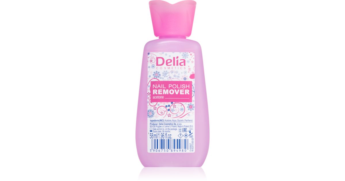 Delia Cosmetics Flower One kynsilakanpoistoaine | notino.fi