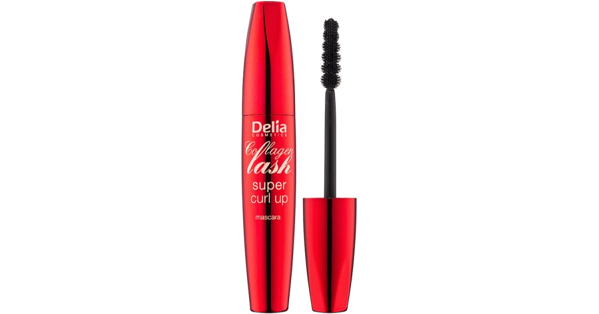 Delia Cosmetics Collagen Lash mascara per ciglia allungate e curve ...