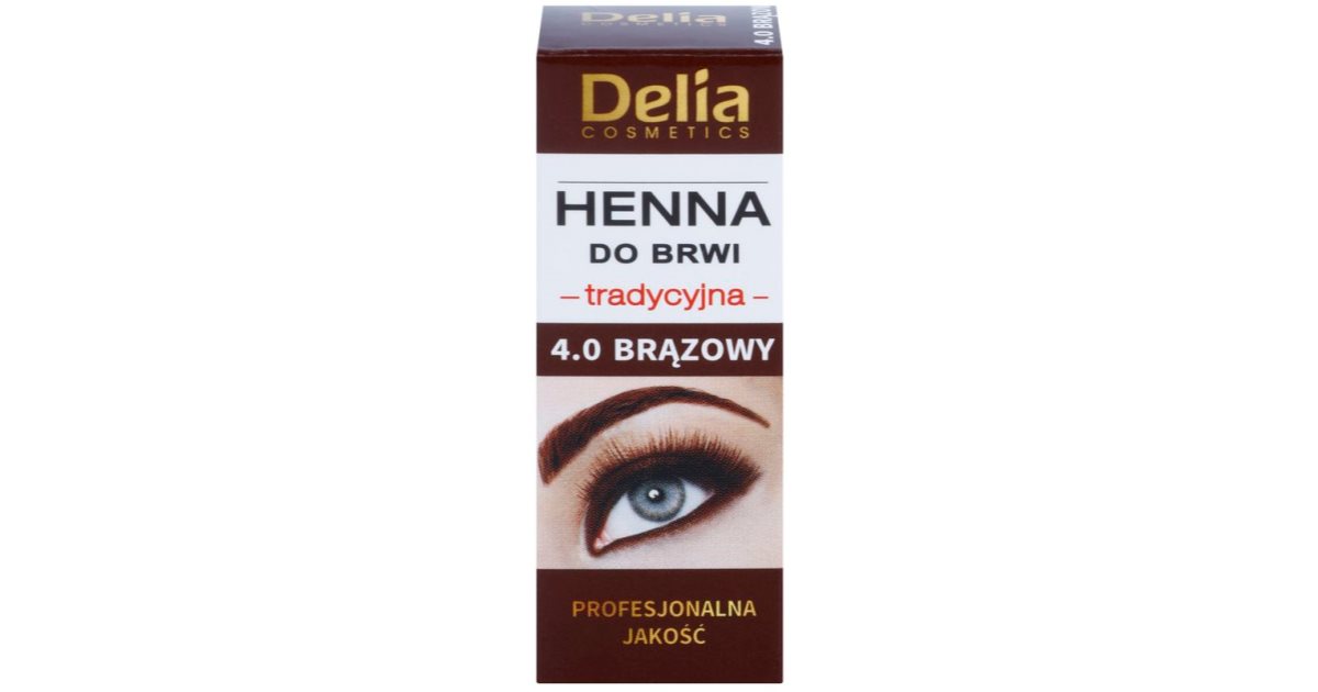 Delia Cosmetics Henna brow colour Review | notino.co.uk