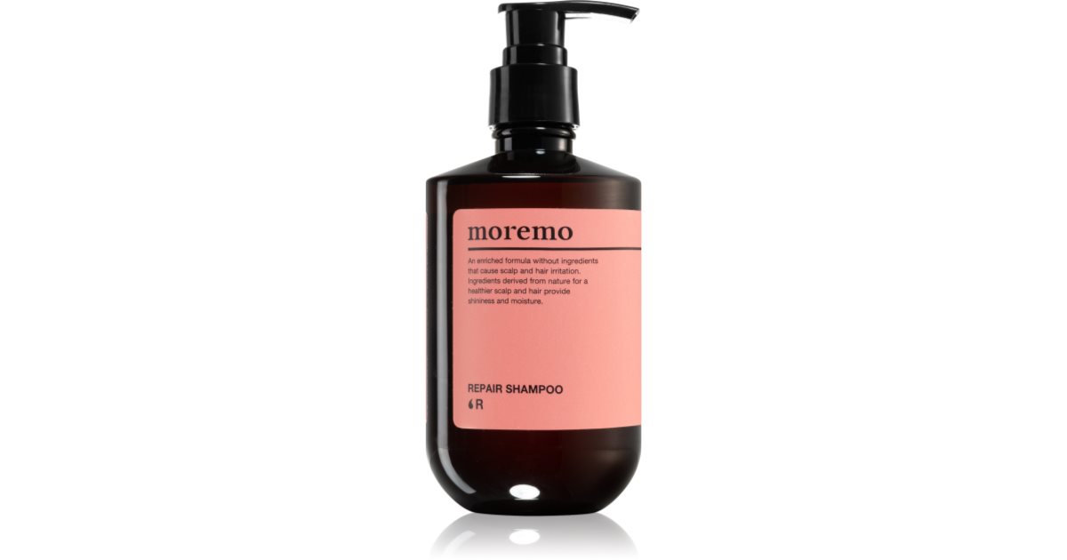 moremo Repair Shampoo R Deeply Regenerating Shampoo for damaged and ...