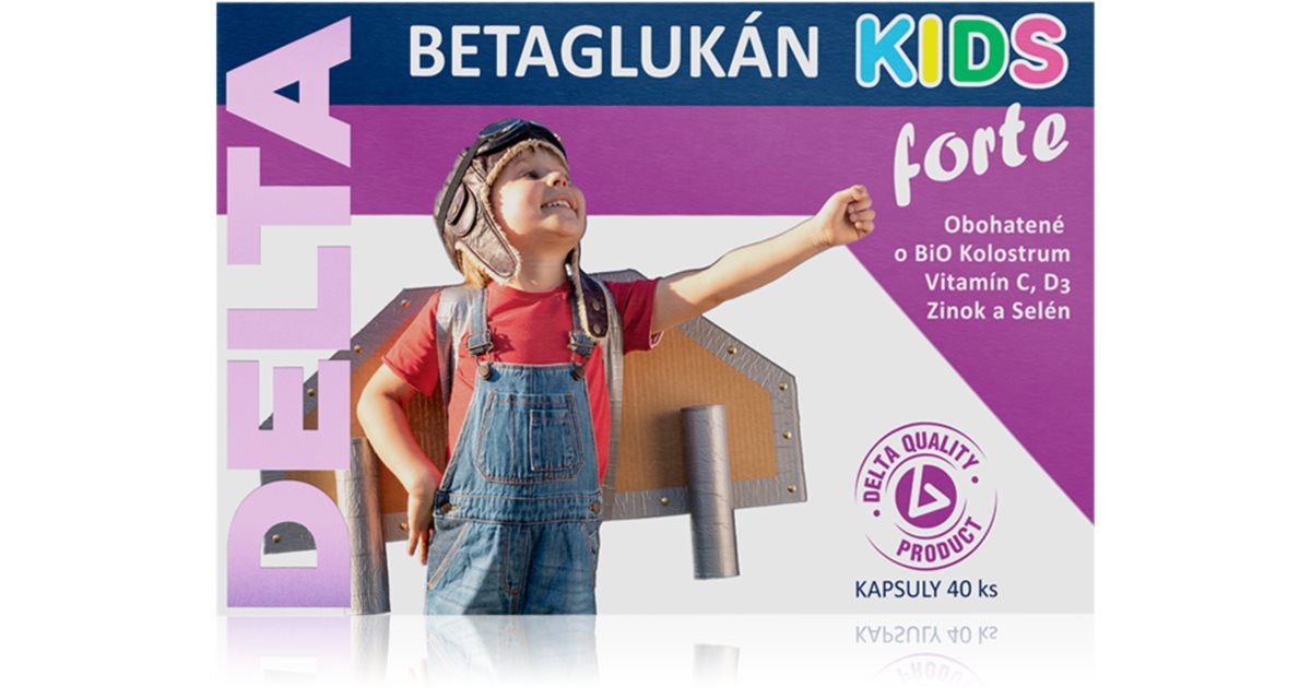Delta Medical Delta Betaglukan Kids Forte kapsle pro podporu imunitního ...