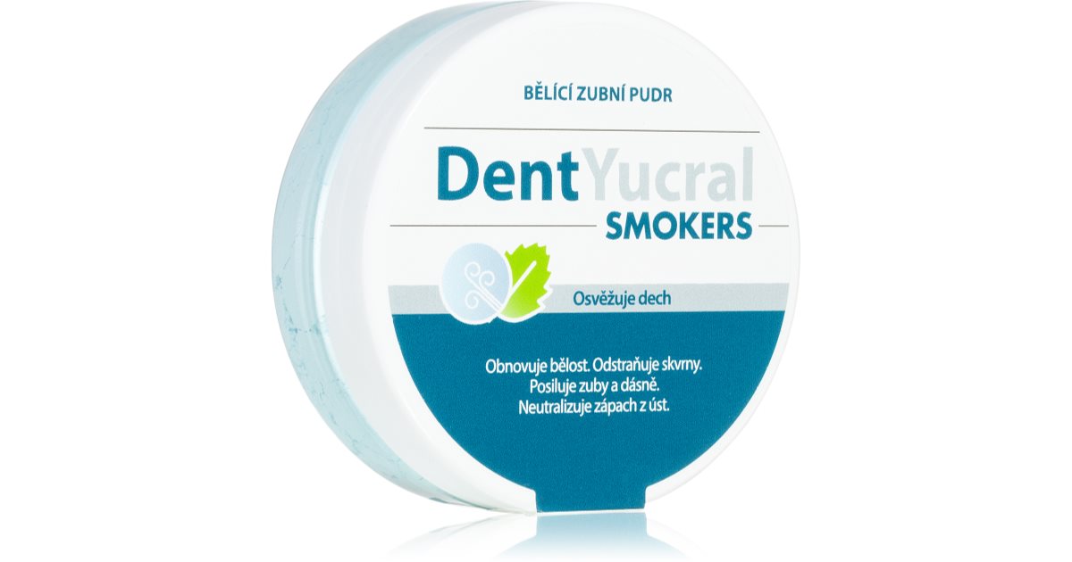 DentYucral Smokers Whitening Tooth Powder | notino.ie