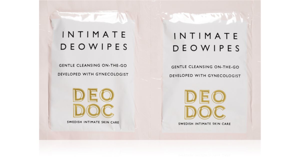 DeoDoc DeoWipes Fresh Coconut intimate cleansing wipes | notino.co.uk