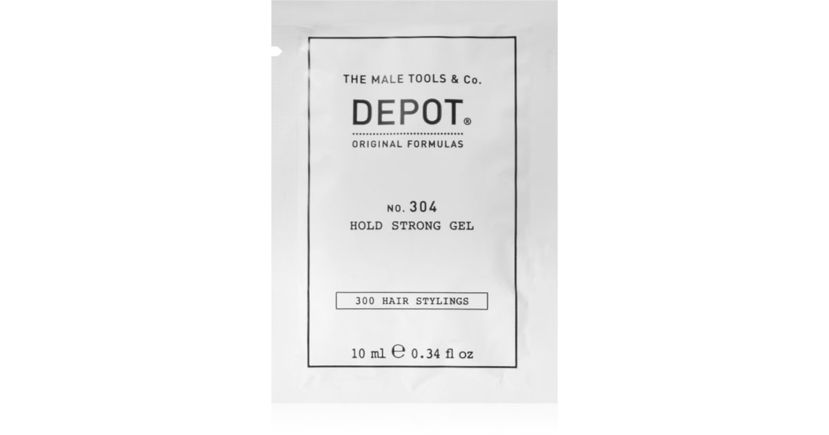 Depot No. 304 Hold Strong Gel wet effect hair gel | notino.co.uk