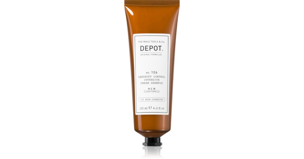 DEPOT 100 HAIR CLEANSING NO. 106 DANDRUF CONTROL INTENSIVE CREAM ...