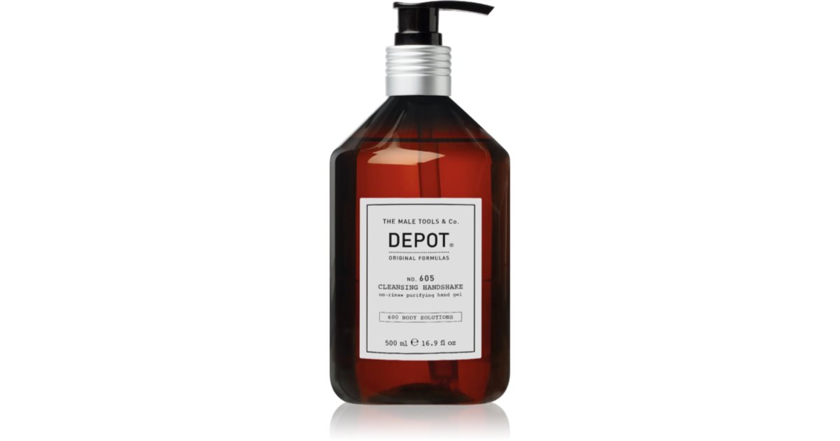 Depot 600 BODY SOLUTIONS NO. 605 CLEANSING HAND SHAKE gel detergente ...