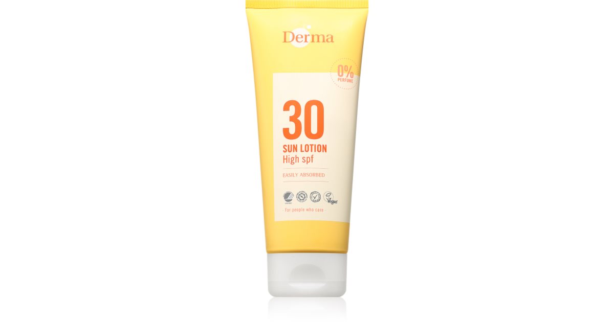 Derma Sun Lotion sunscreen lotion SPF 30 | notino.co.uk