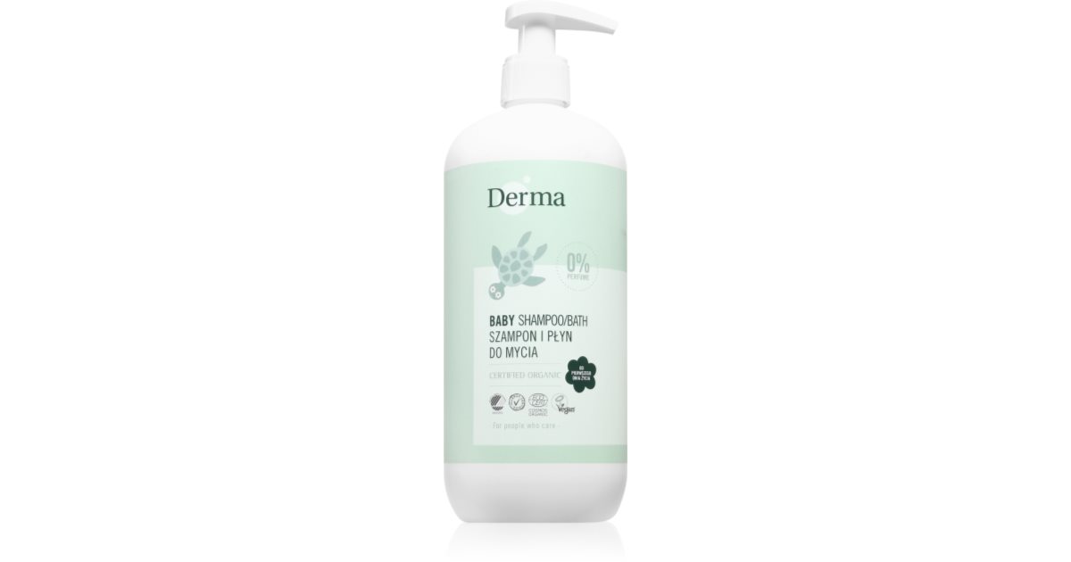Derma Baby Shampoo/Bath shampoing pour enfant corps et cheveux | notino.fr