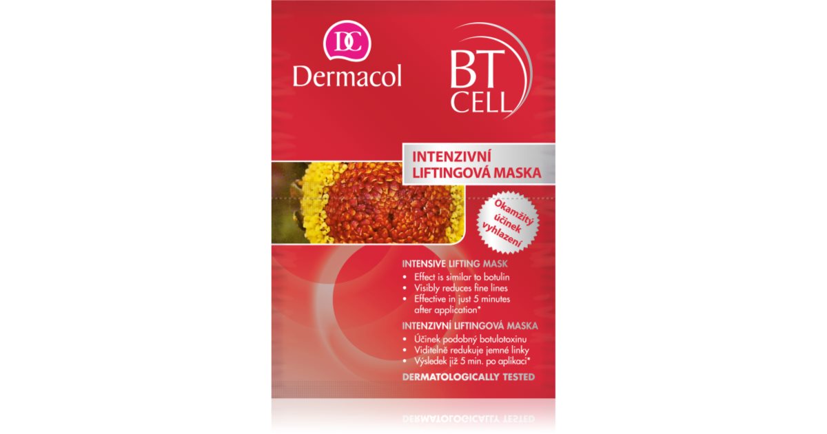 Dermacol BT Cell Intensive Lifting Mask single-use | notino.ie