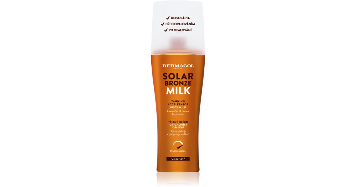 Dermacol Sun Solar Bronze Body Lotion to accelerate tanning | notino.ie