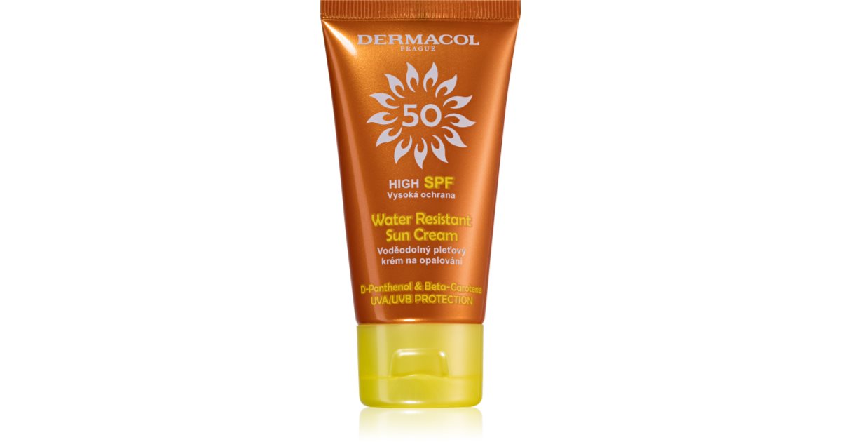 Dermacol Sun Water Resistant facial sunscreen SPF 50 | notino.co.uk