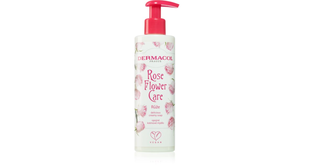 Dermacol Flower Care Rose creamy soap for hands | notino.co.uk