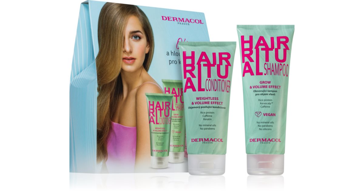 Dermacol Hair Ritual Geschenkset (für mehr Haarvolumen)
