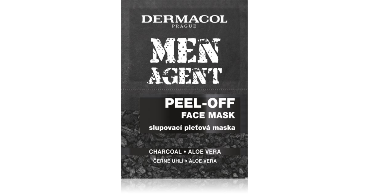 Dermacol Men Agent máscara em filme com carvão ativo contra os pontos ...