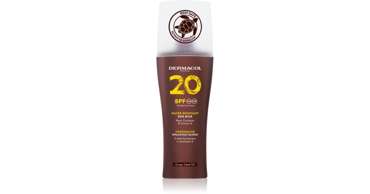 Dermacol Sun Water Resistant leche solar resistente al agua en spray ...