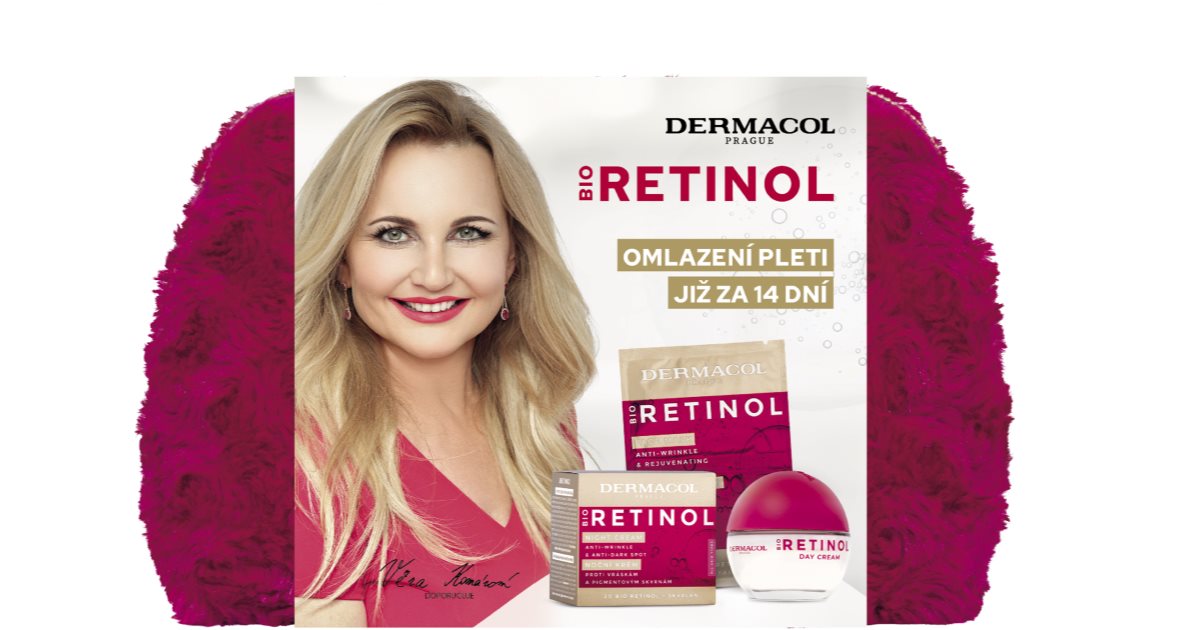 Dermacol Bio Retinol gift set for skin rejuvenation | notino.co.uk
