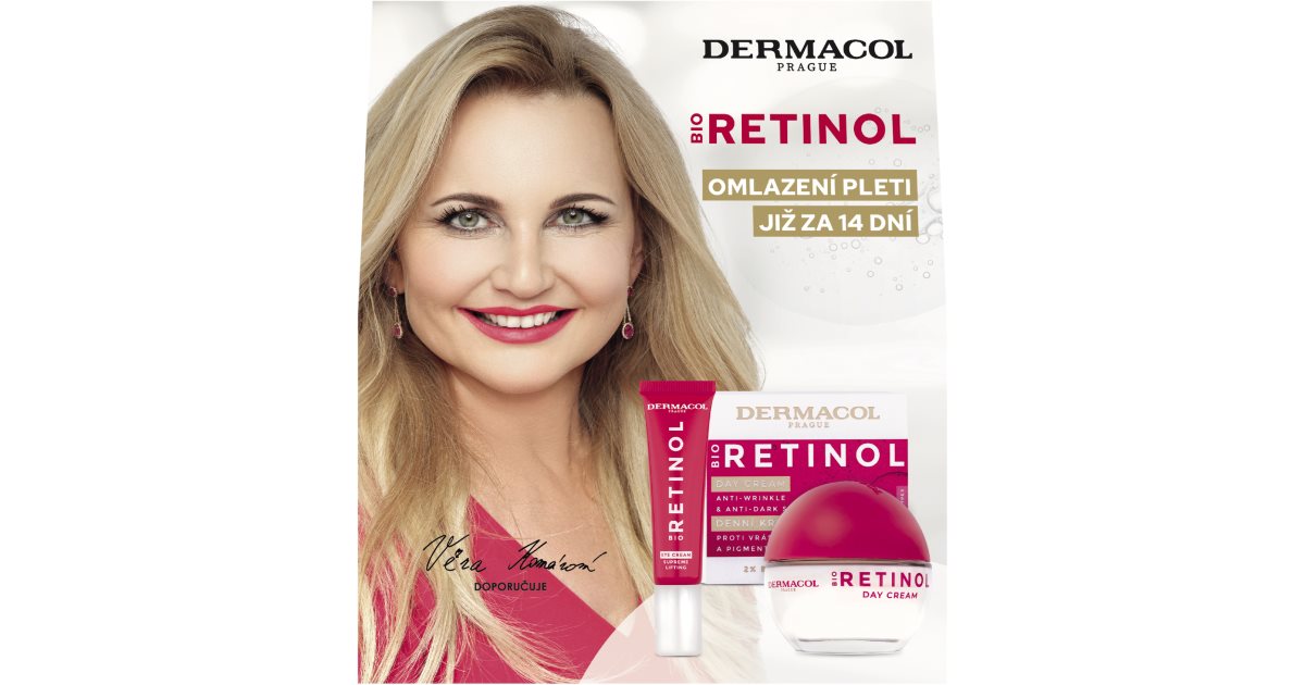 Dermacol Bio Retinol Gift Set with anti-wrinkle effect | notino.ie