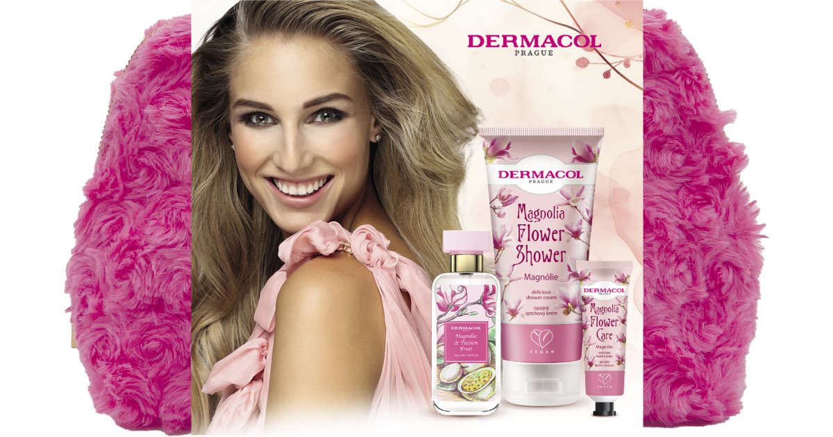 Dermacol Flower Care Magnolia coffret cadeau arôme fleurs pour femme ...