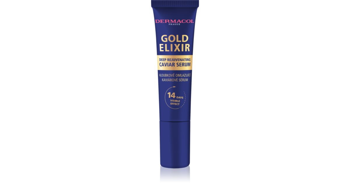 Dermacol Gold Elixir Deep Repairing Serum with caviar | notino.ie