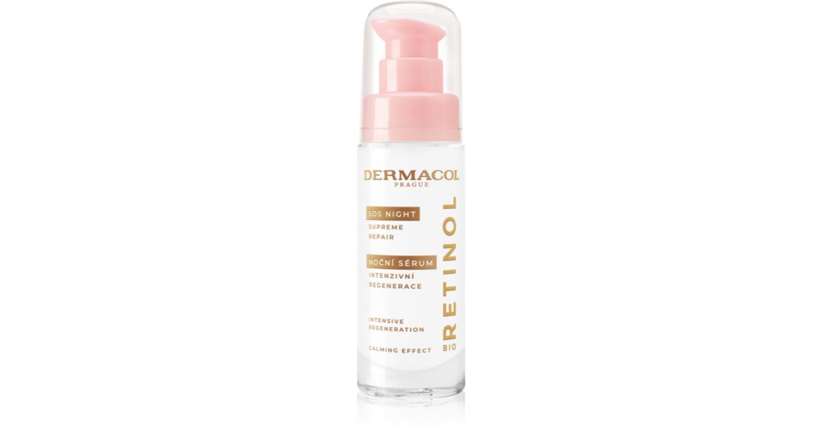 Dermacol Bio Retinol sérum regenerativo com efeito revitalizante para a ...
