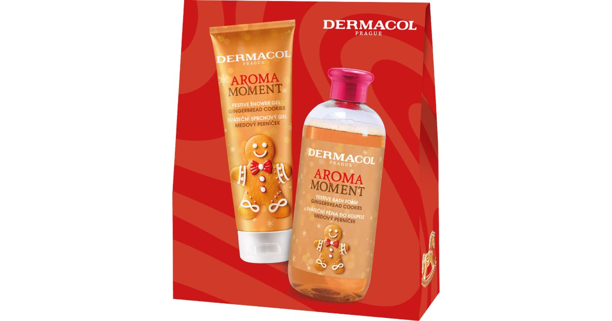 Dermacol Aroma Moment Gingerbread Cookies dárková sada ve vánočním ...