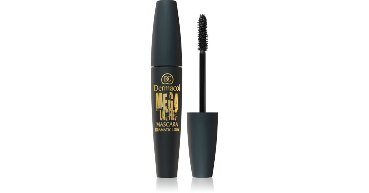 Dermacol Mega Lashes Dramatic Look volumising and curling mascara ...