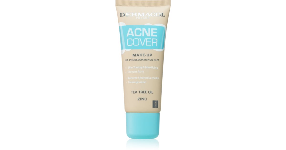 Dermacol Acne Cover soothing foundation with tea tree oil | notino.co.uk
