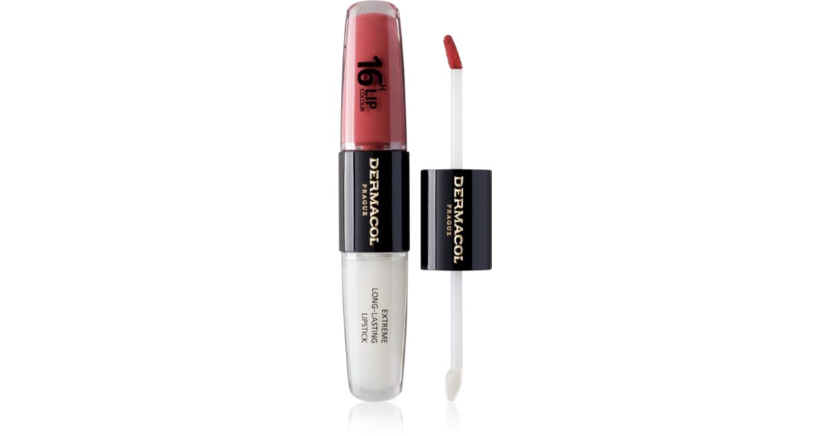 Dermacol 16H Lip Colour brillant et rouge à lèvres longue tenue | notino.fr