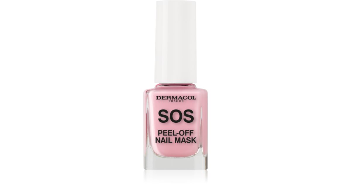Dermacol SOS Peel-off Nail Mask maschera peel-off per le unghie | notino.it
