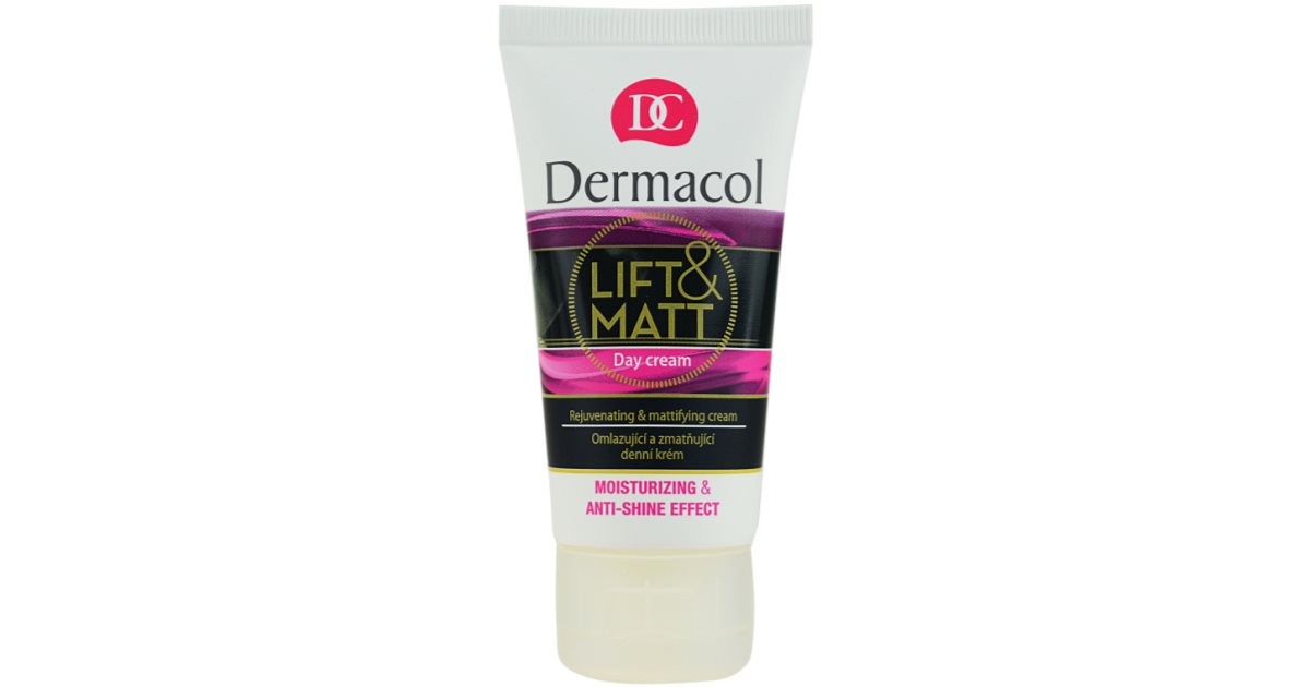 Dermacol Lift & Matt crema de día rejuvenecedora para pieles grasas y ...