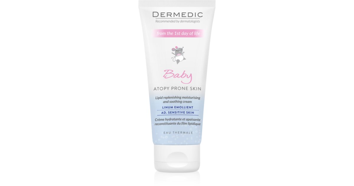 Dermedic Baby creme hidratante e apaziguador sumplemento de lípidos ...