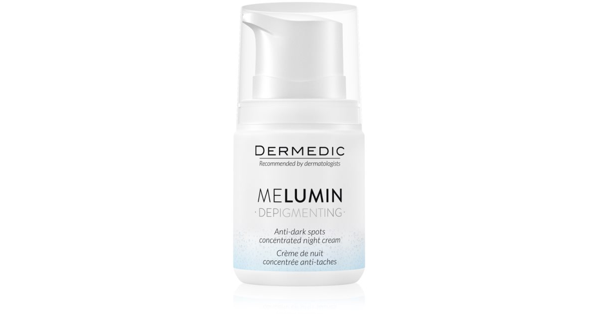 Dermedic Melumin night cream to treat dark spots | notino.co.uk