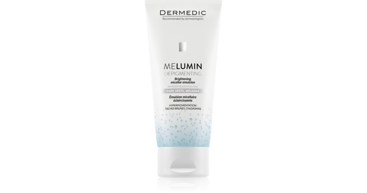 Dermedic Melumin cleansing micellar emulsion for skin with ...