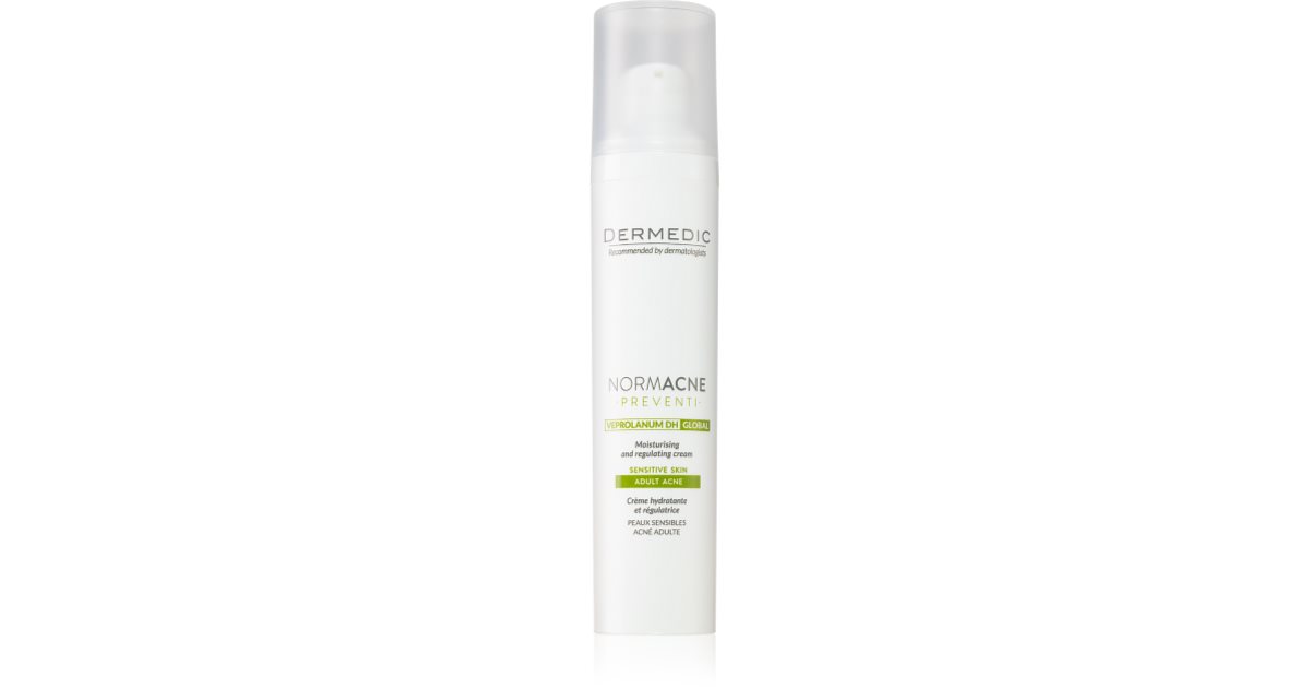 Dermedic Normacne Preventi crema idratante per pelli sensibili con ...