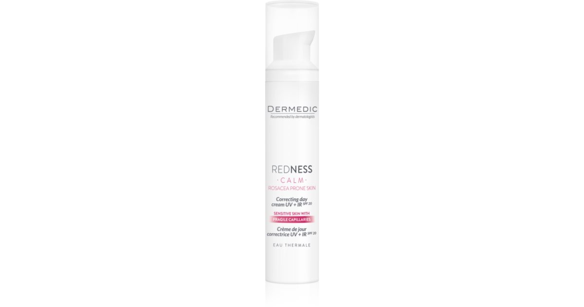 Dermedic Redness Calm correcting cream for sensitive and reddened skin ...
