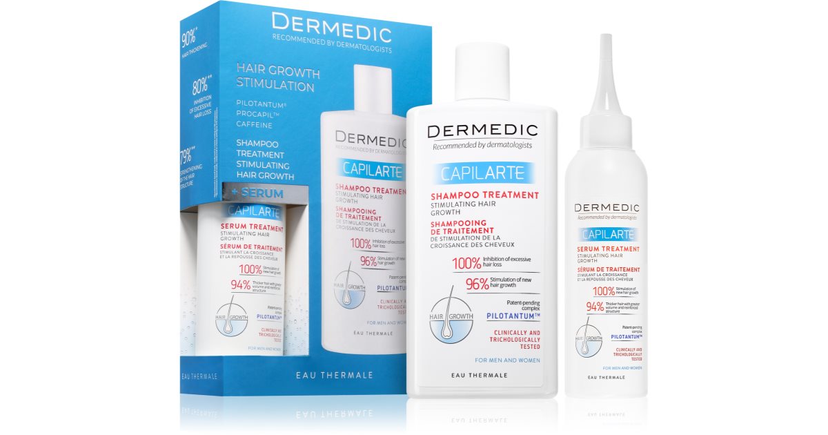 Dermedic Capilarte gift set for hair growth stimulation | notino.co.uk