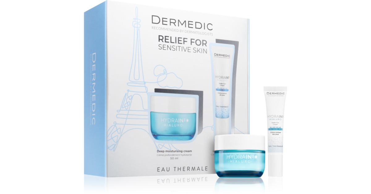 Dermedic Hydrain3 Hialuro gift set (for intensive hydration) | notino.co.uk